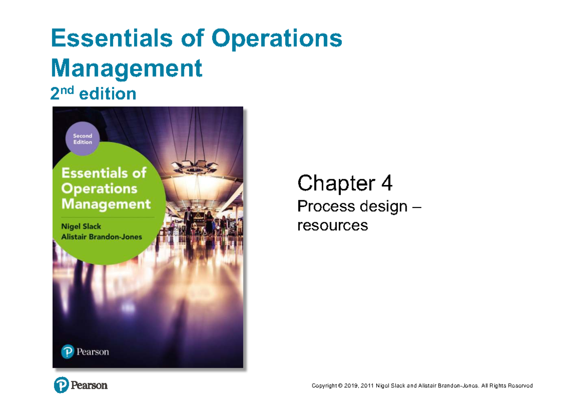 Chapter 04 MN212 - Process Design Resources and Types - Studocu