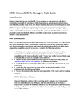 D076 - Finance Skills for Managers - Studocu