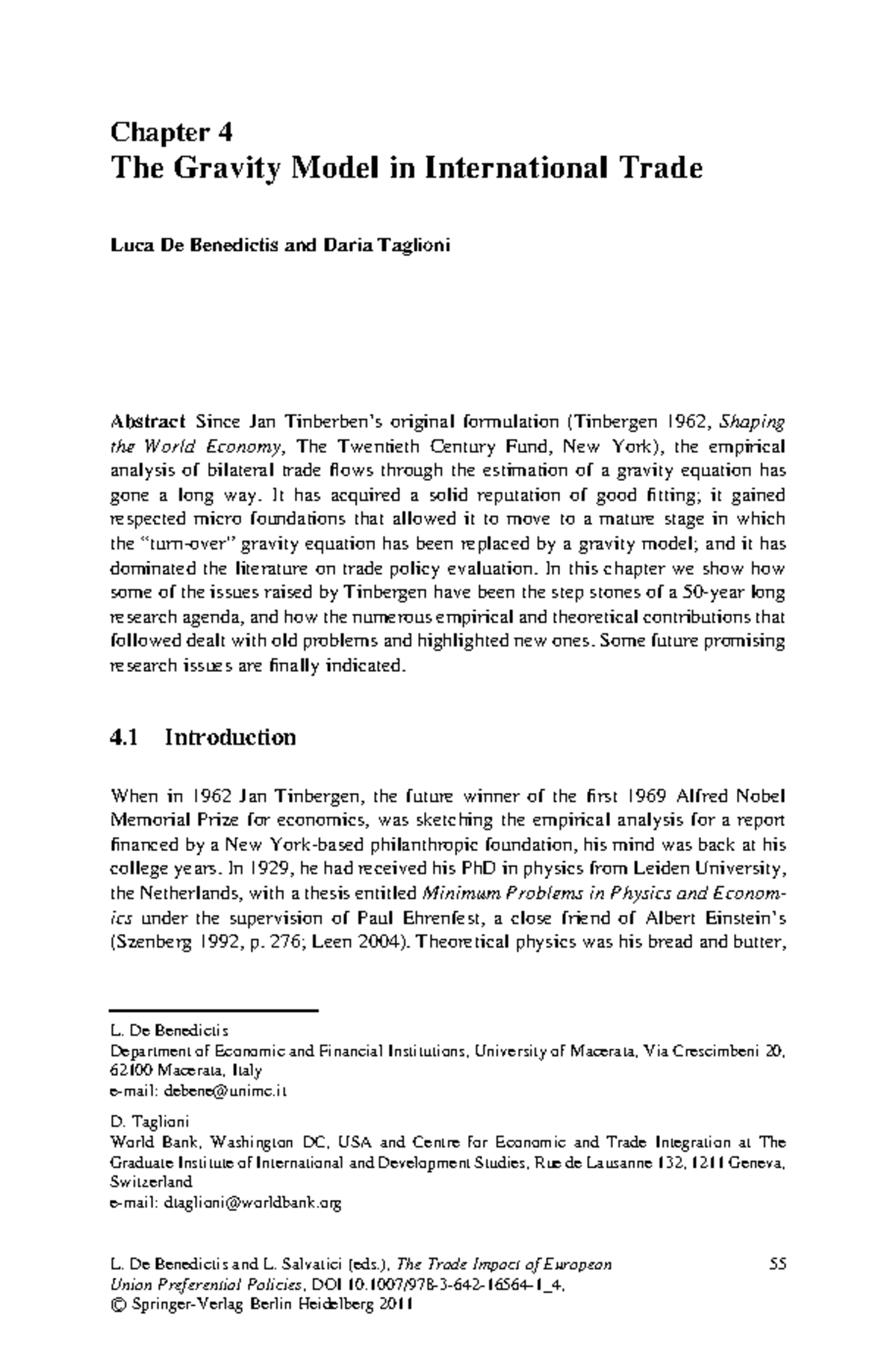 The Gravity Model in International Trade: Key Insights and Developments ...
