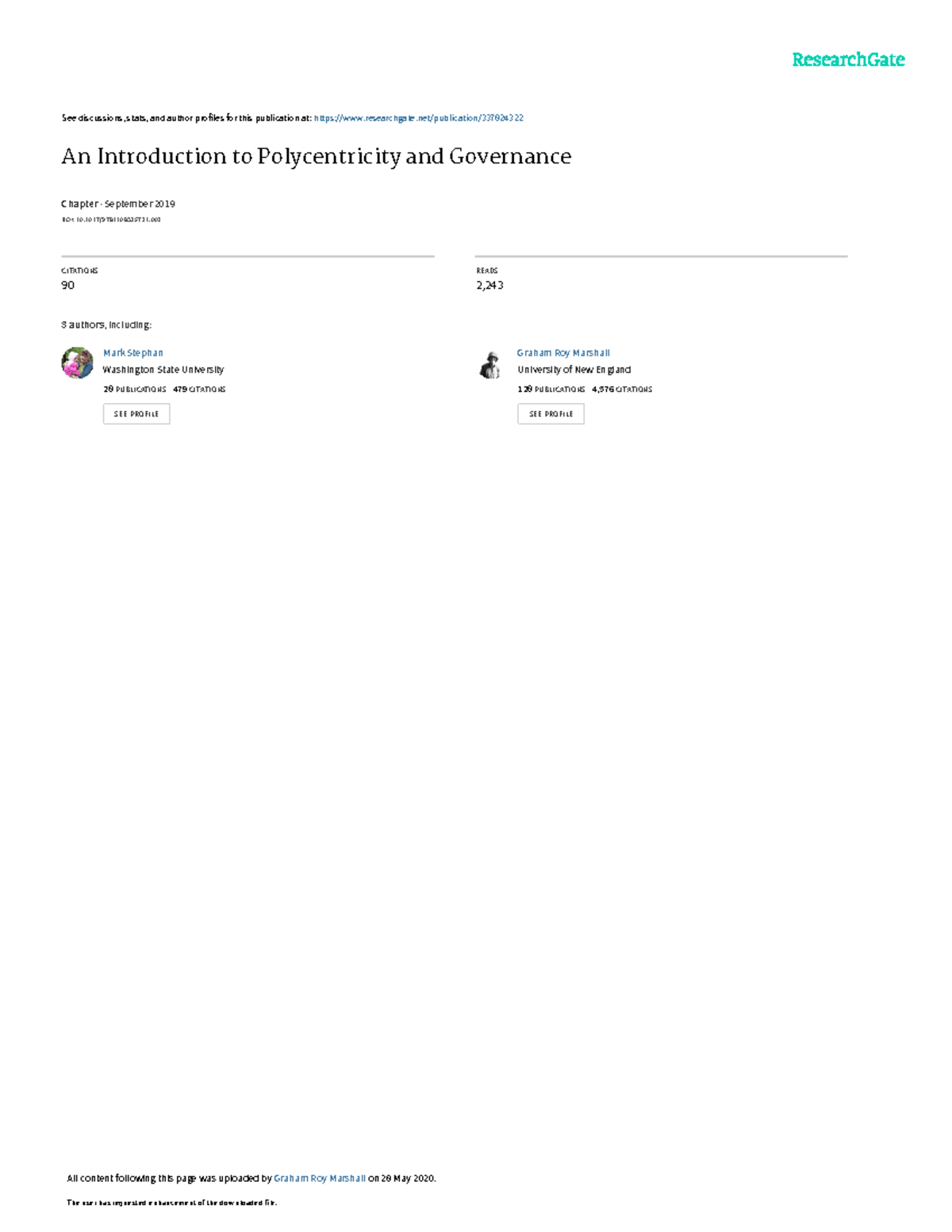 An Introduction to Polycentric Governance (POLI 101) - Chapter Insights ...