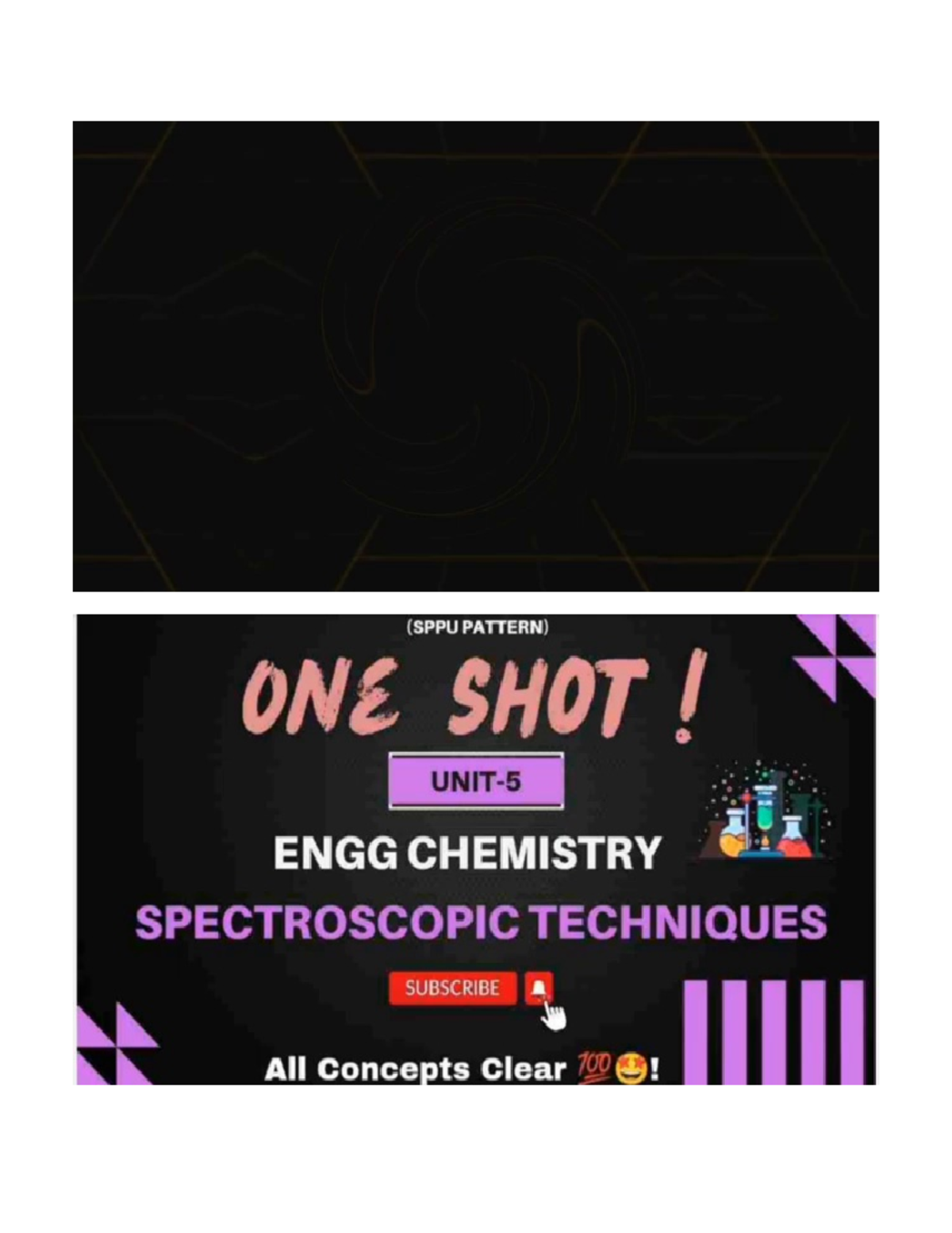 (SPPUPATTERN) Spectroscopic Techniques Handwritten Notes for Engg ...