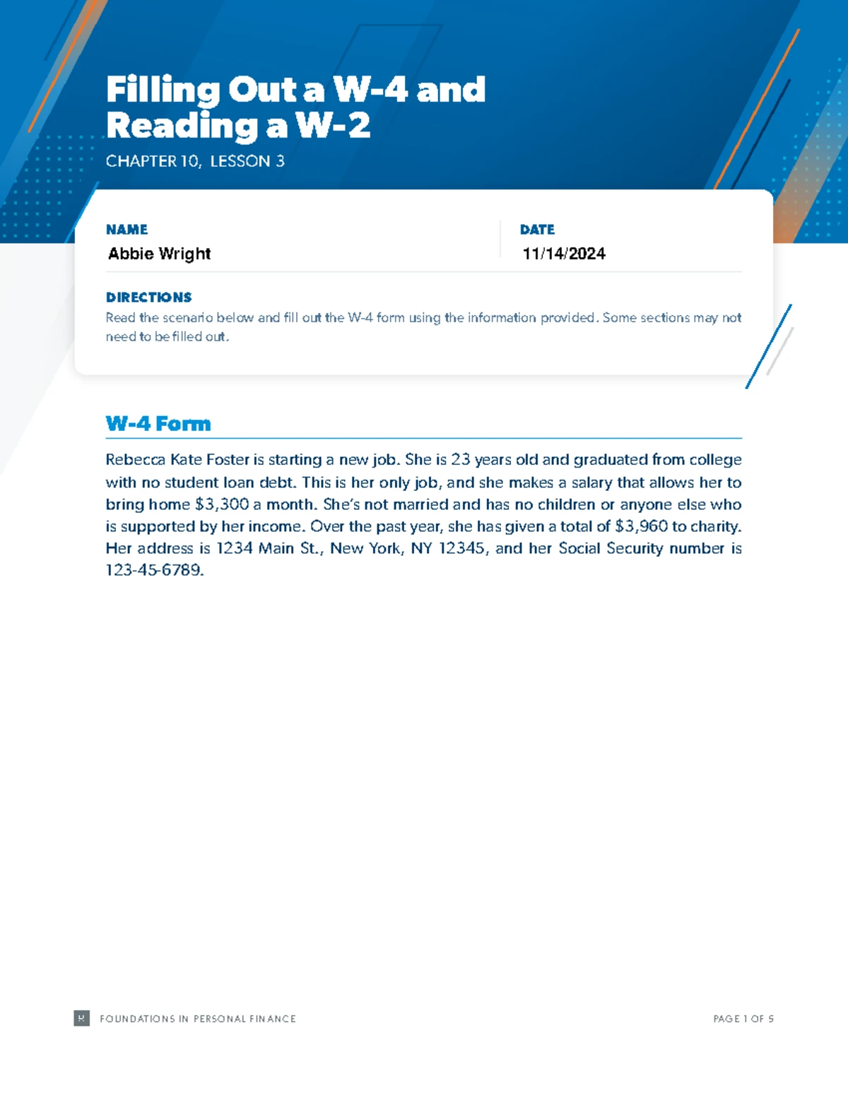 Domain 1 Lesson 2: Gmetrix Assignment on Business Opportunities and ...