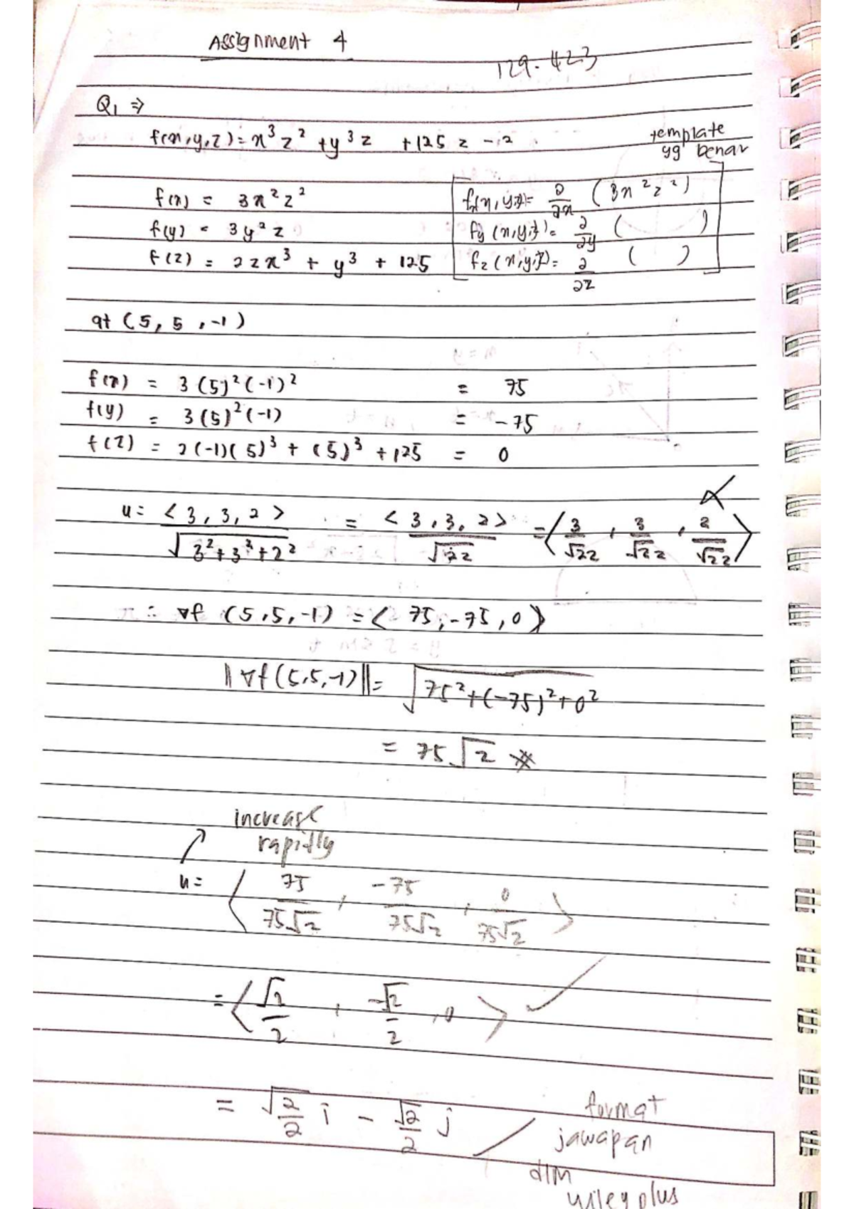 Assignment 4 - Detailed Solutions and Explanations for 129.423 - Studocu