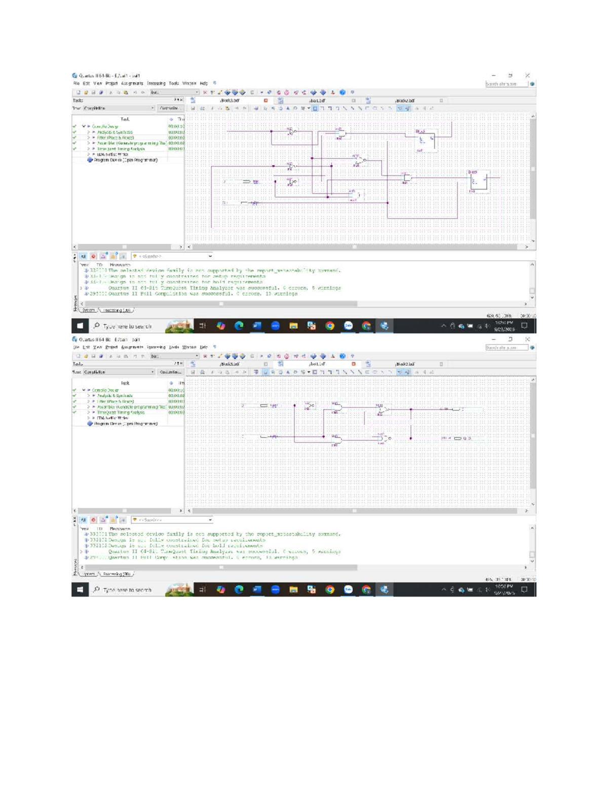 Quartus II Compilation and Timing Analysis Report - AM 100 - Studocu