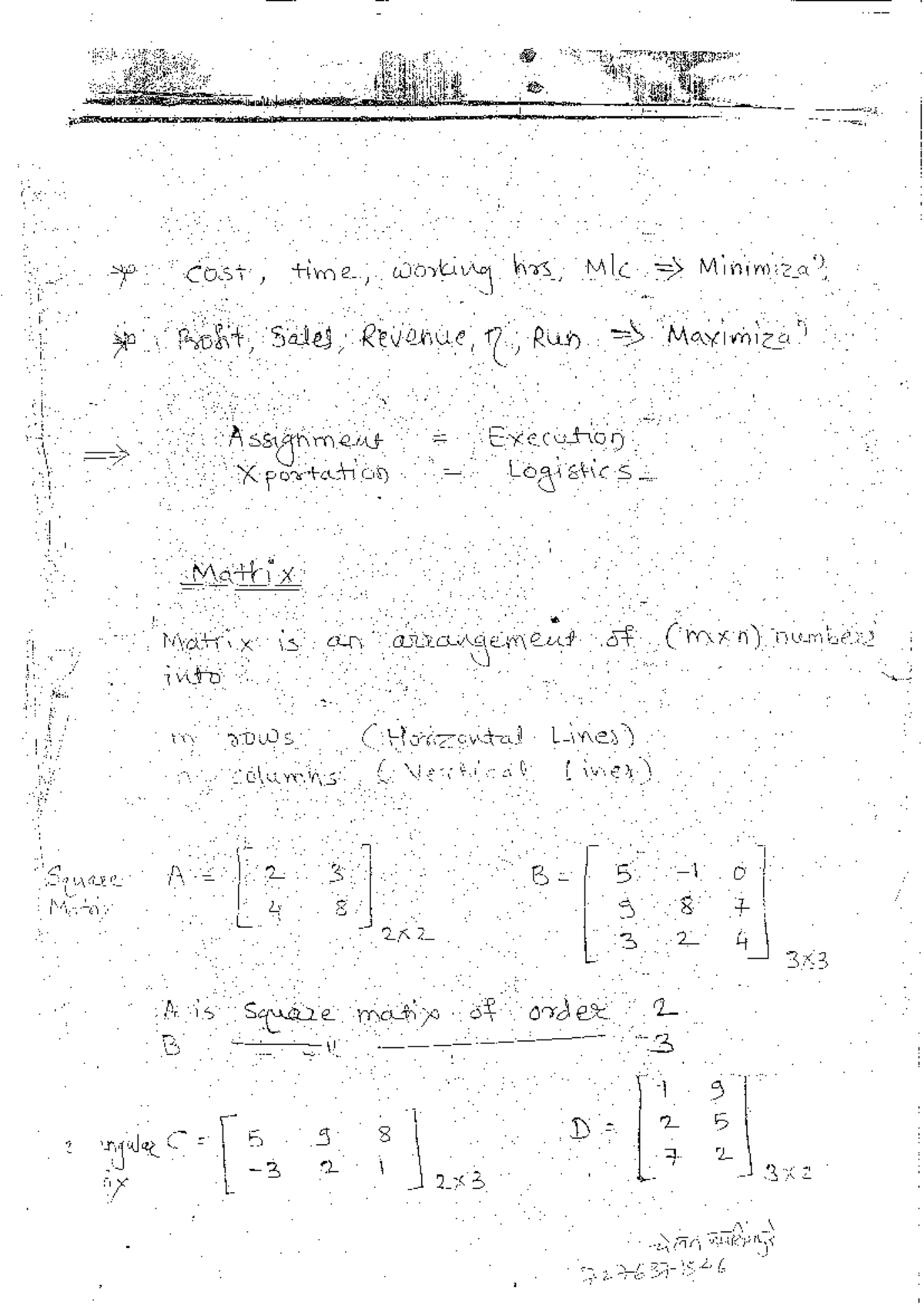 Lecture Notes for Decision Science (302 DS) - Studocu