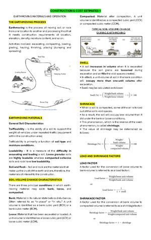 QUIZ 2 HGE - Formulas for soil settlement and others - VERTICAL ...