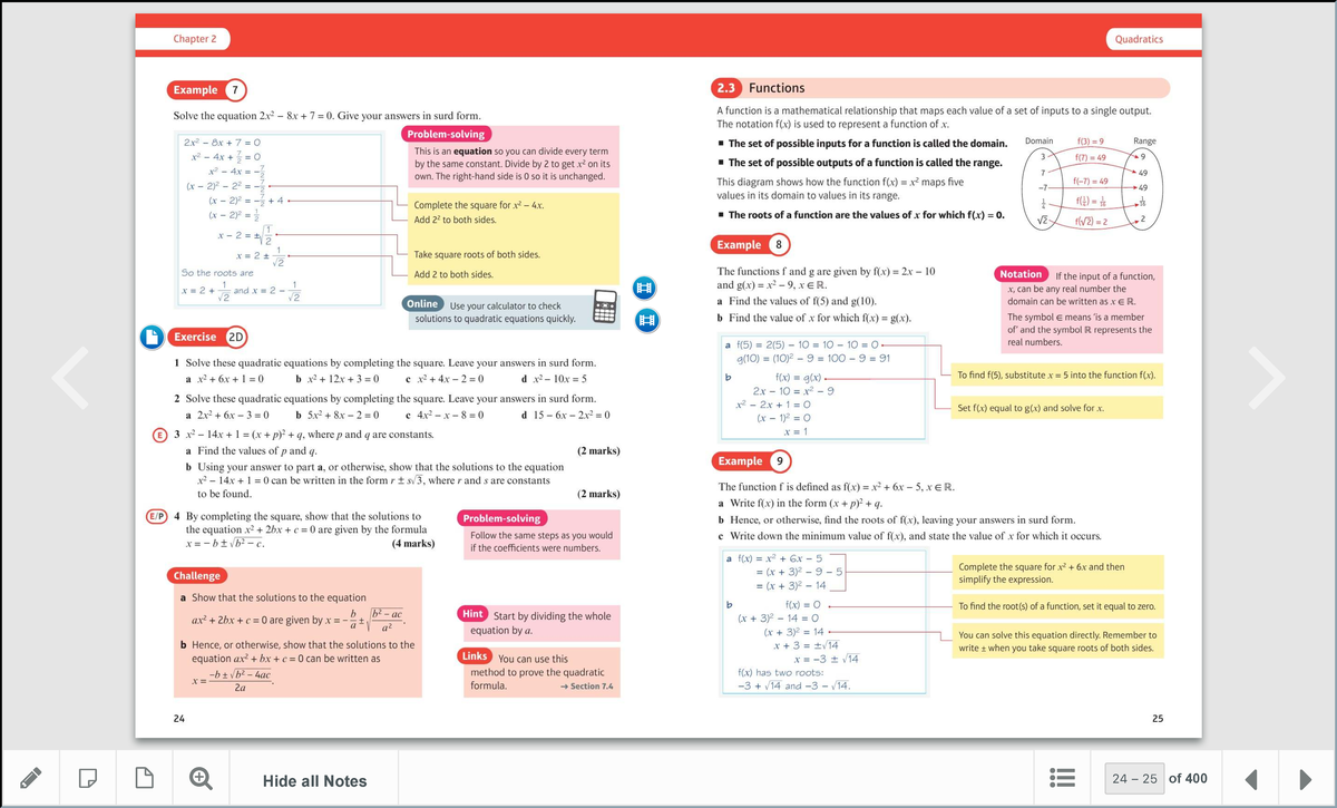 U DL Chapter 2: Solving Quadratic Equations in Surd Form - Studocu