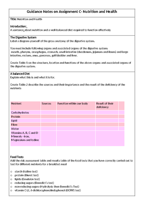 Unit 2 Assignment Brief for Learning Aim B - BTEC Assignment Brief Qualification Pearson BTEC ...