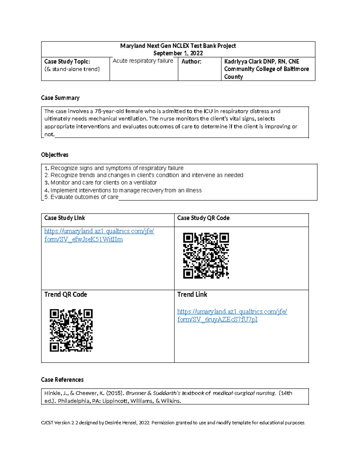 Critical Care Nursing Clinical Evaluation Tool: Performance Assessment ...