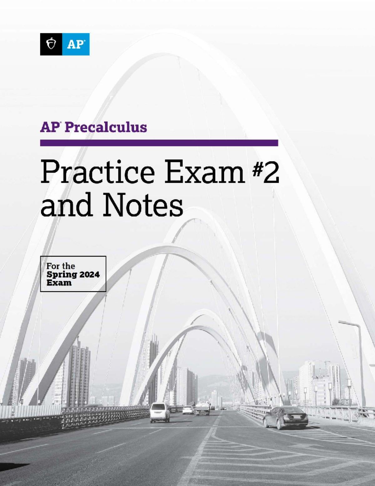 AP Precalculus Practice Exam 2: Spring 2024 Preparation Notes - Studocu