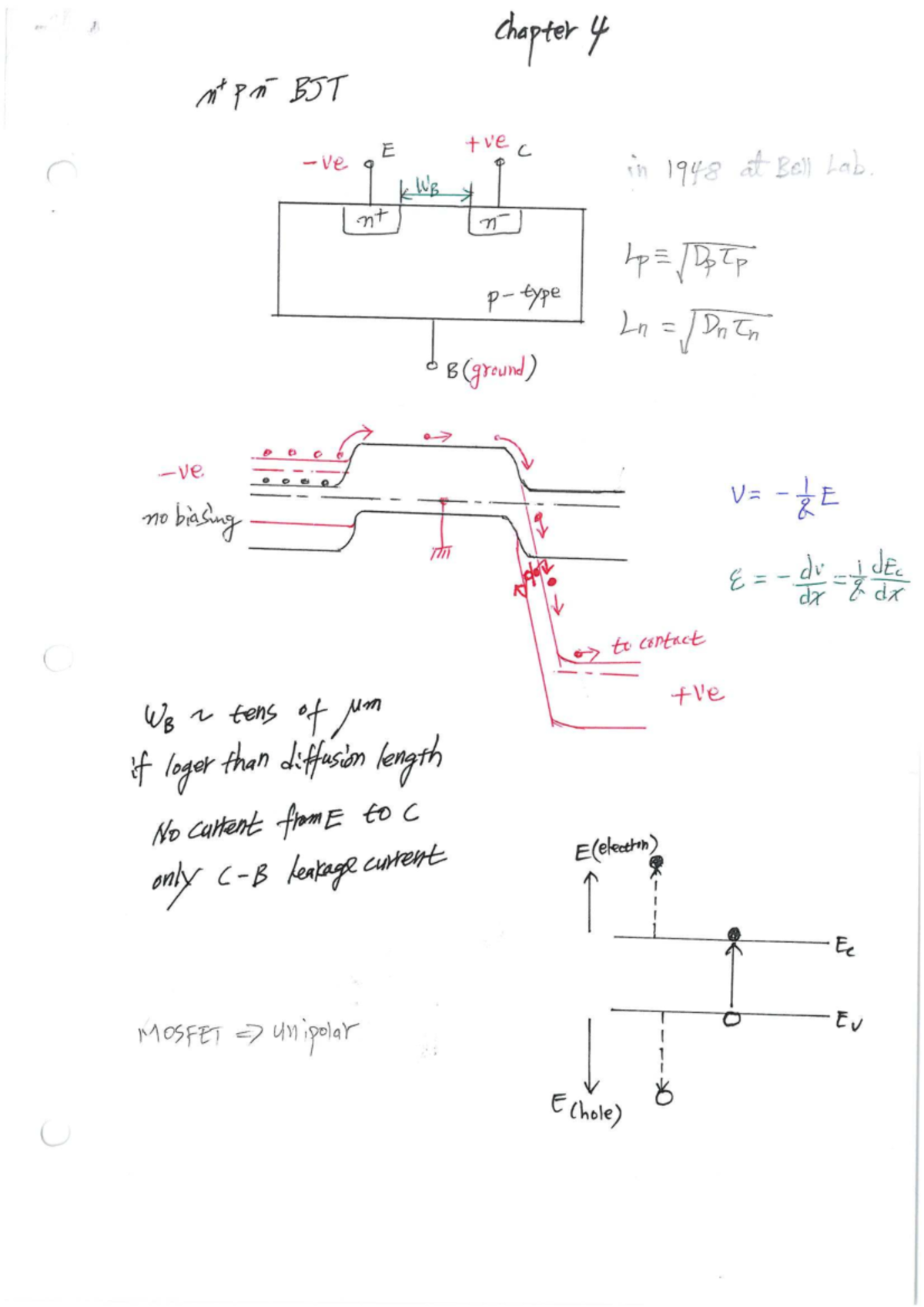 BJT Chapter 4 - Key Concepts and Analysis Summary - Studocu