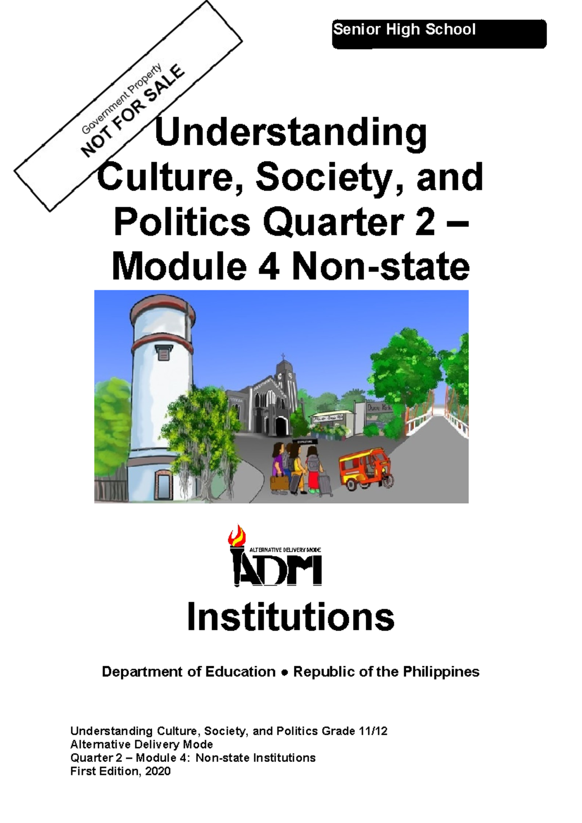 Ucsp - goodluck - Senior High School Understanding Culture, Society ...