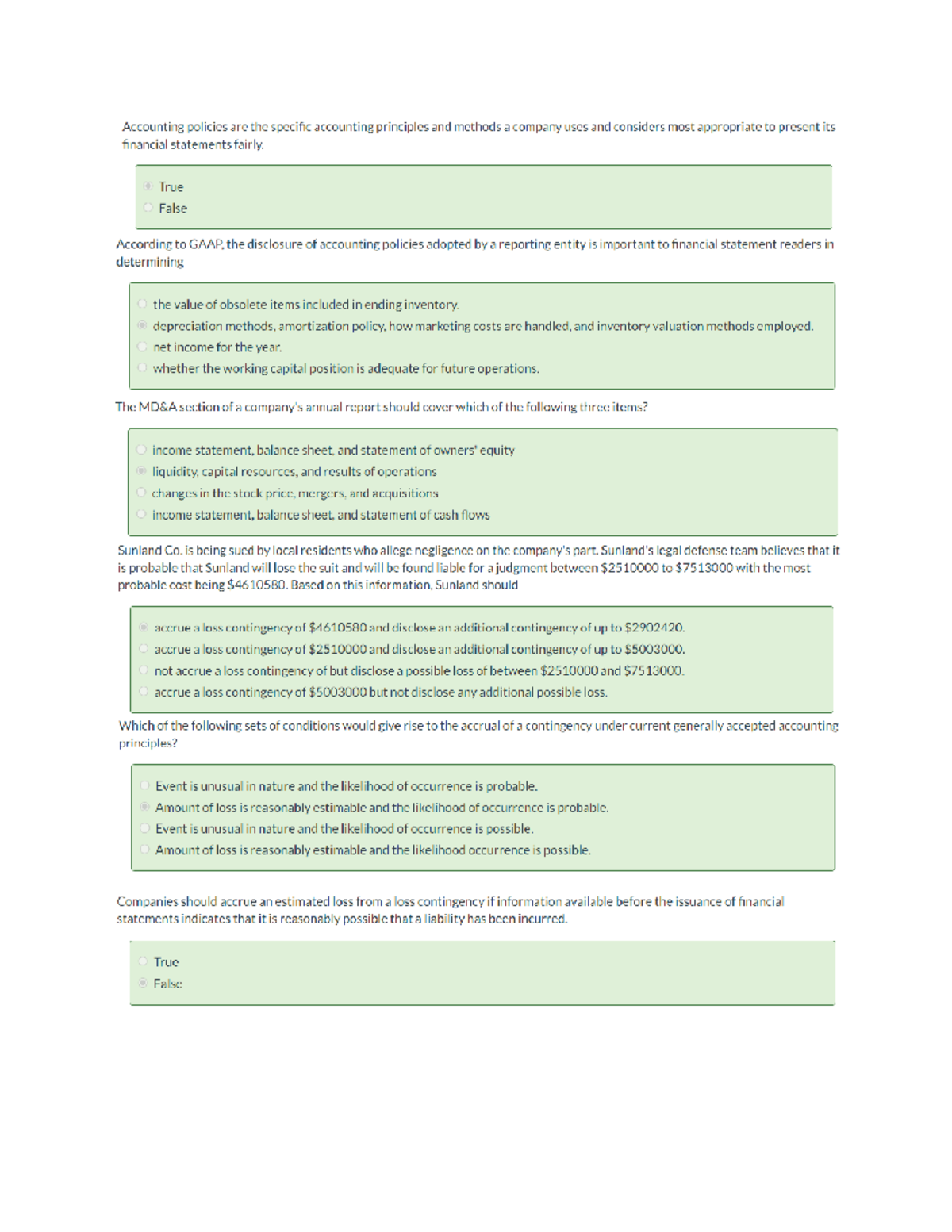 Module 4 Quiz - Comprehensive 4-1 Assessment - Studocu