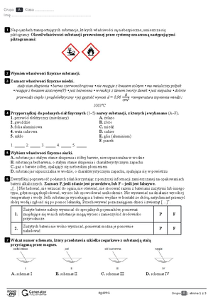 Test ze znajomości lektury Hobbit - Lekcja ... 31.03 r. Temat: Czy ...