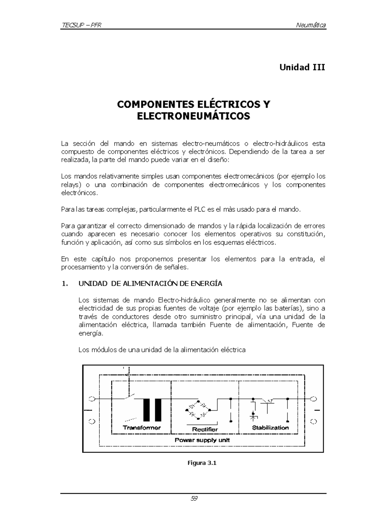 Notas de Clase: Electroneumática - Componentes Eléctricos y Sensores ...