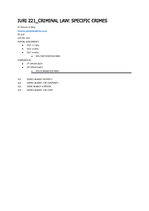 Pre-Trial Agenda and Minutes - Magistrates Court Case Example - Studocu