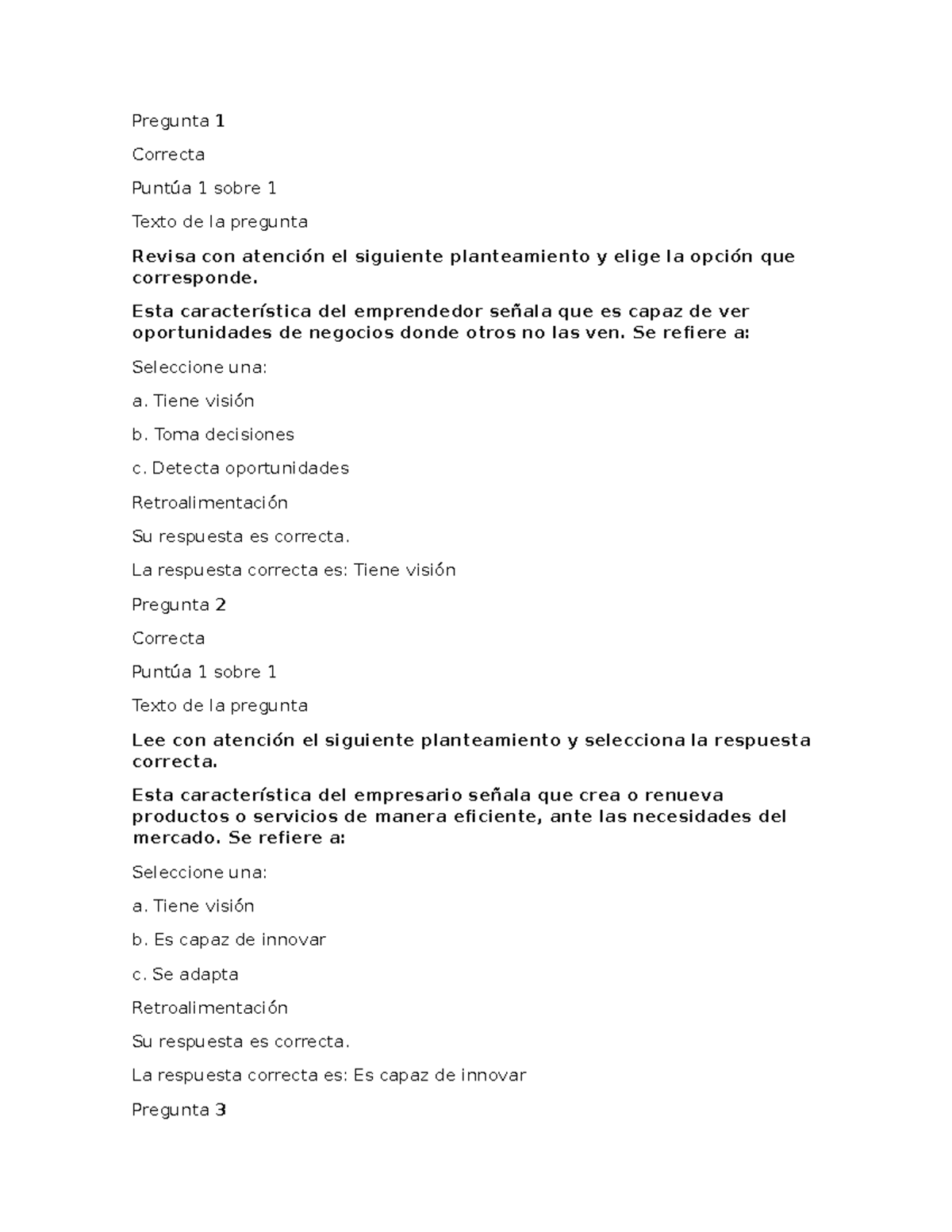 Características fundamentales del emprendedor en RSE - Studocu