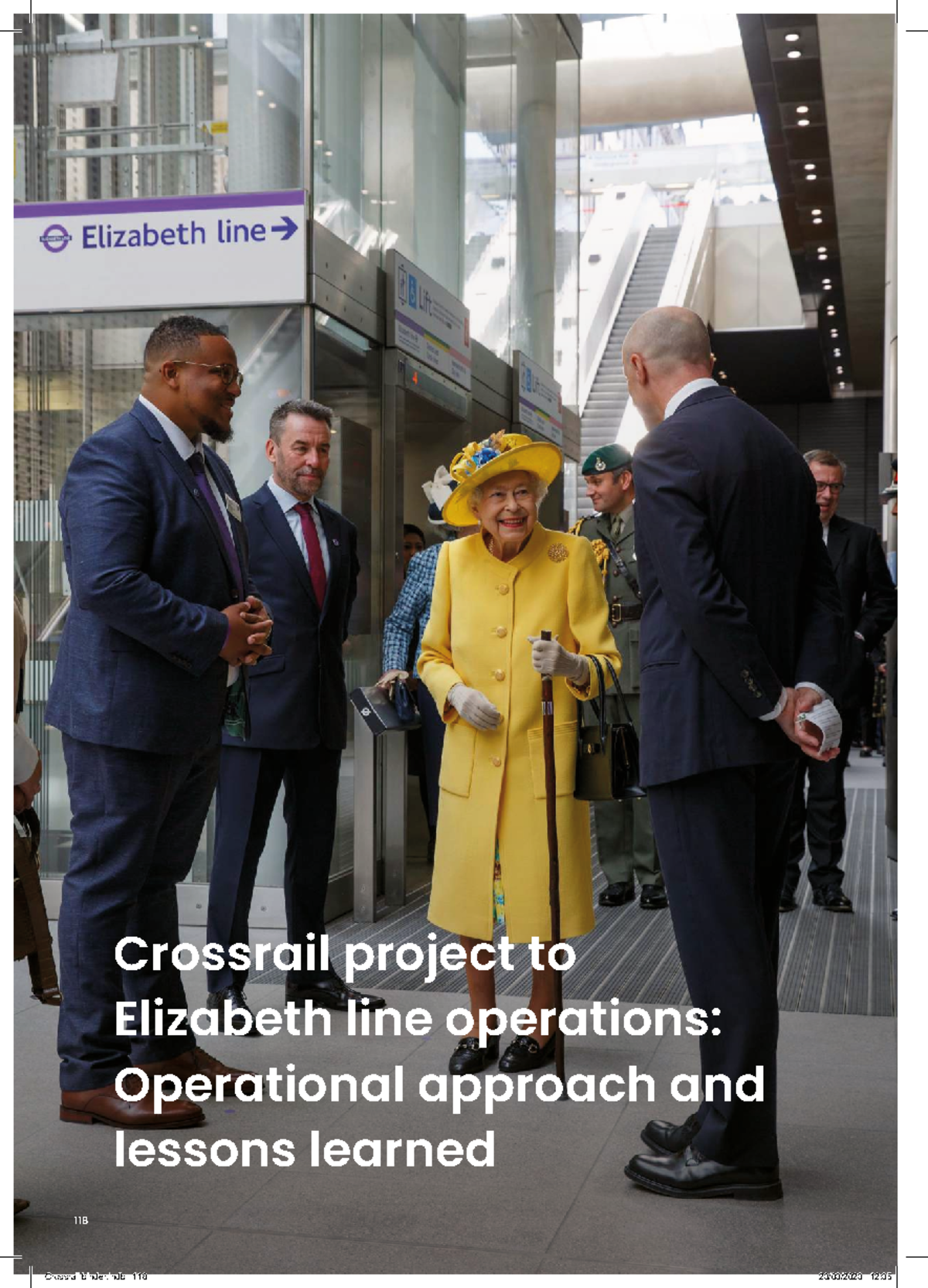 Crossrail Project (2019-2023): Operational Insights & Lessons Learned ...