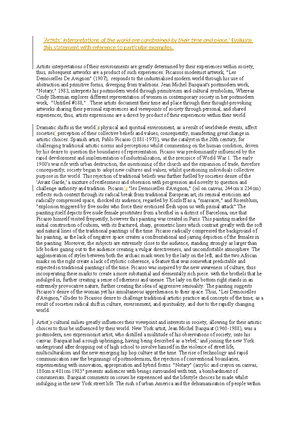 Frames of art - notes - | NSW Department of Education The frames ...