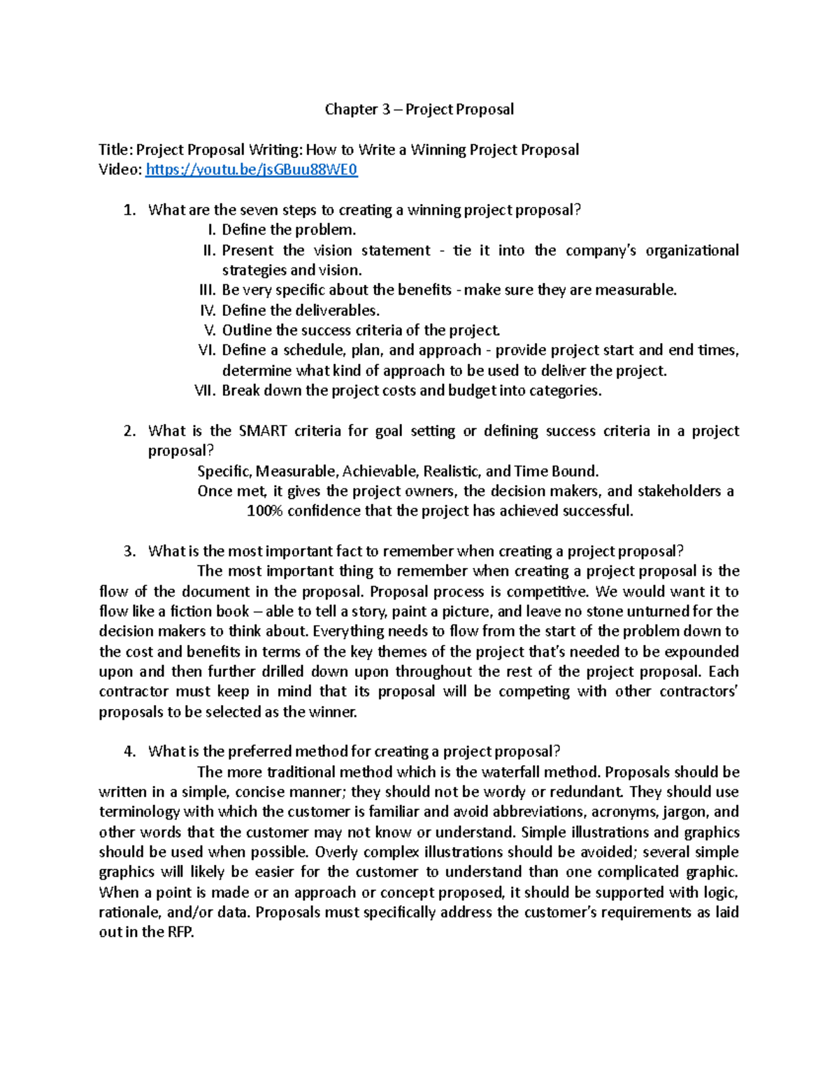 Assignment 3 - Project Proposal Insights and Tips - Studocu