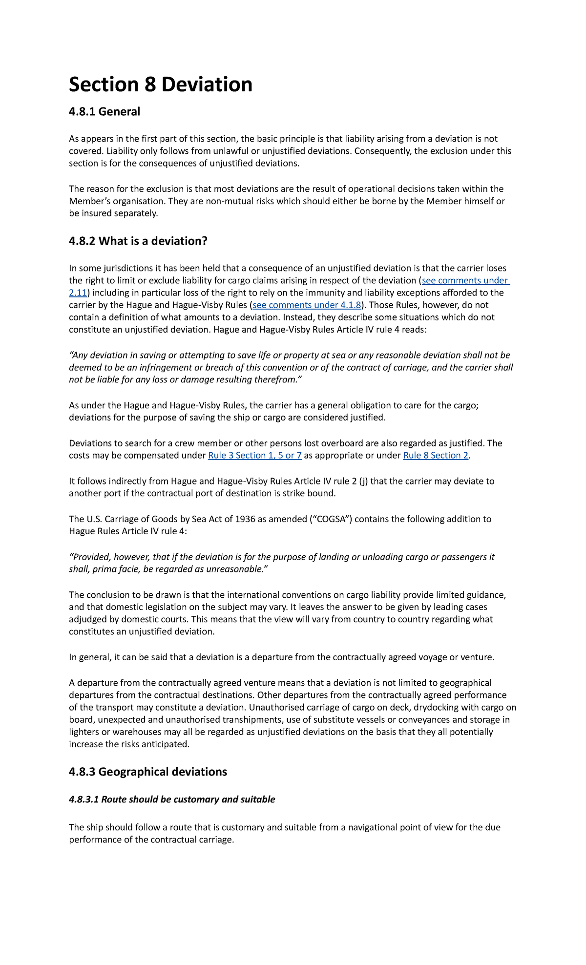 Section 8 Deviation: Understanding Liability and Operational Risks ...