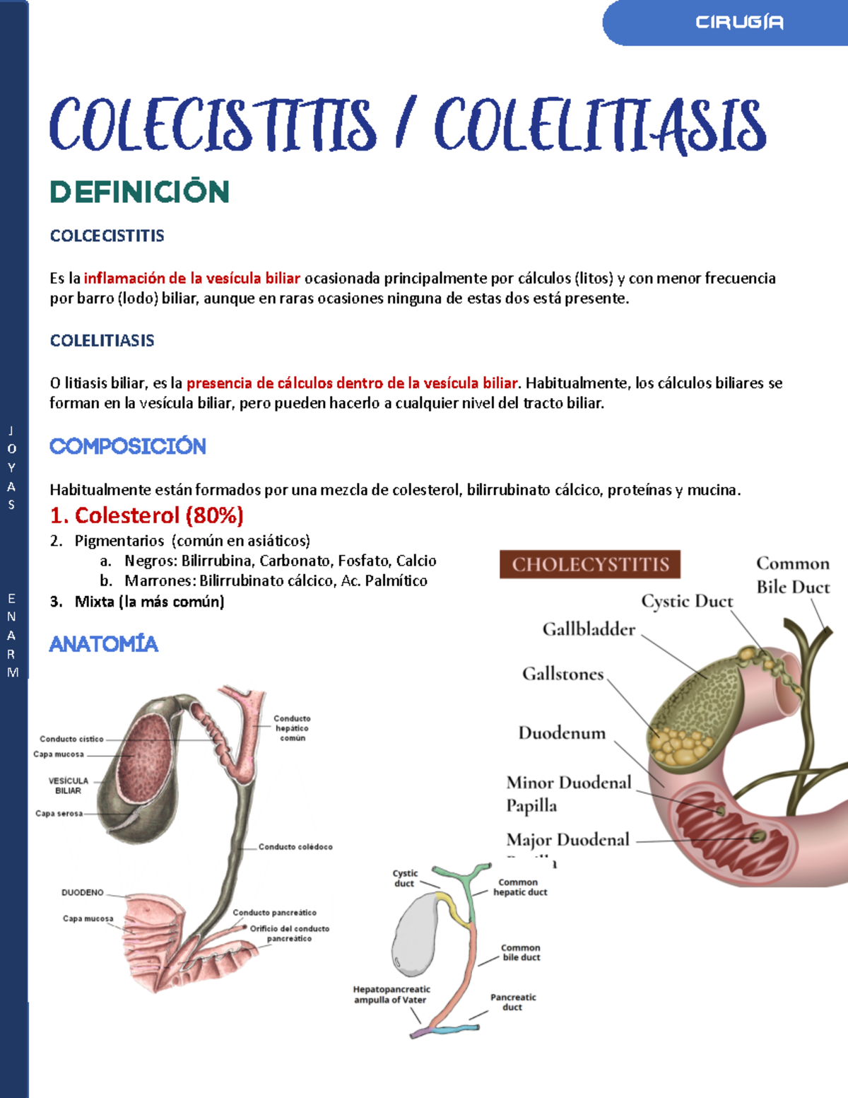 2. Colecisititis Colelitiasis - J O Y A S E N A R M COLECISTITIS ...