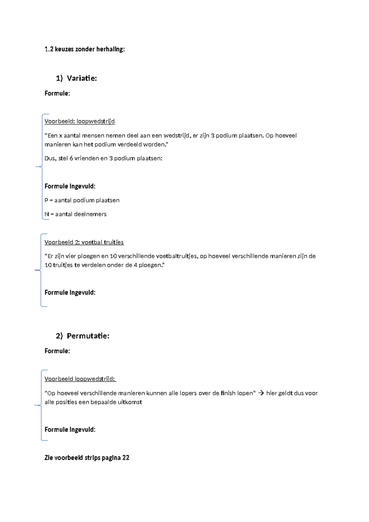 Combinatoriek Samenvatting: Variaties en Permutaties Uitgelegd ...