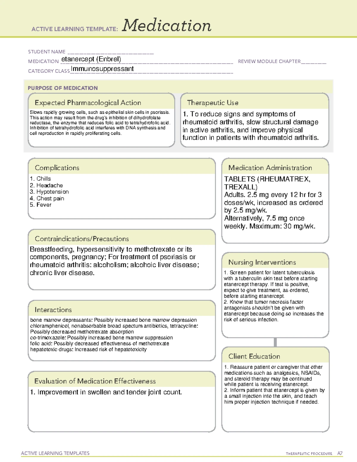 Calcium carbonate (Tums) - ACTIVE LEARNING TEMPLATES THERAPEUTIC ...