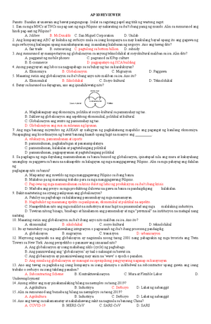 science 10 reviewer 2nd quarter - SCIENCE REVIEWER 2ND QUARTER lesson 1 - ELECTROMAGNETIC WAVES ...