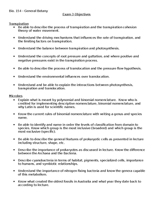 Comprehensive Study of Bryophytes & Seedless Vascular Plants (BIO101 ...