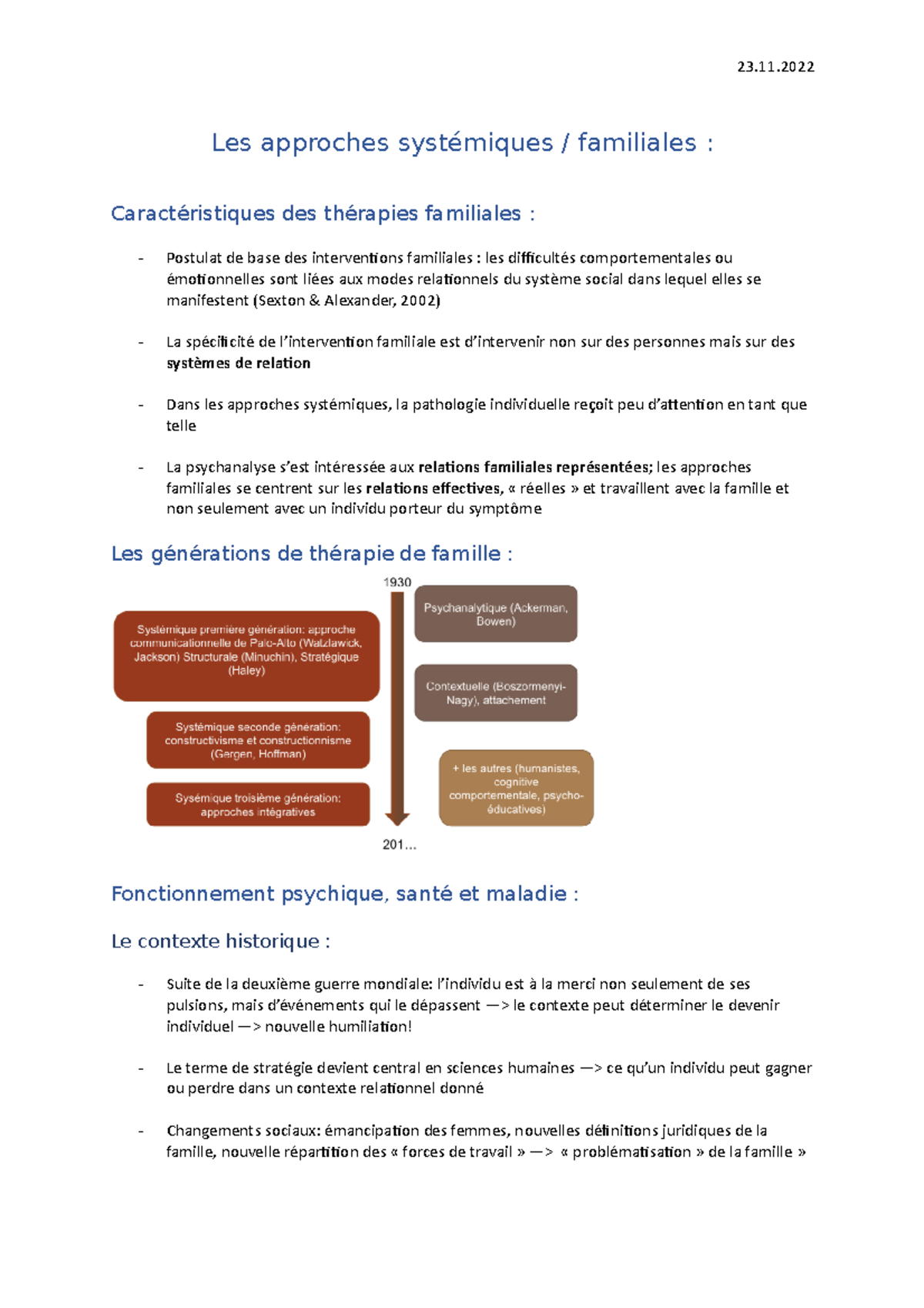 Approche Systémique et Thérapie Familiale : Concepts Clés et Évolutions ...