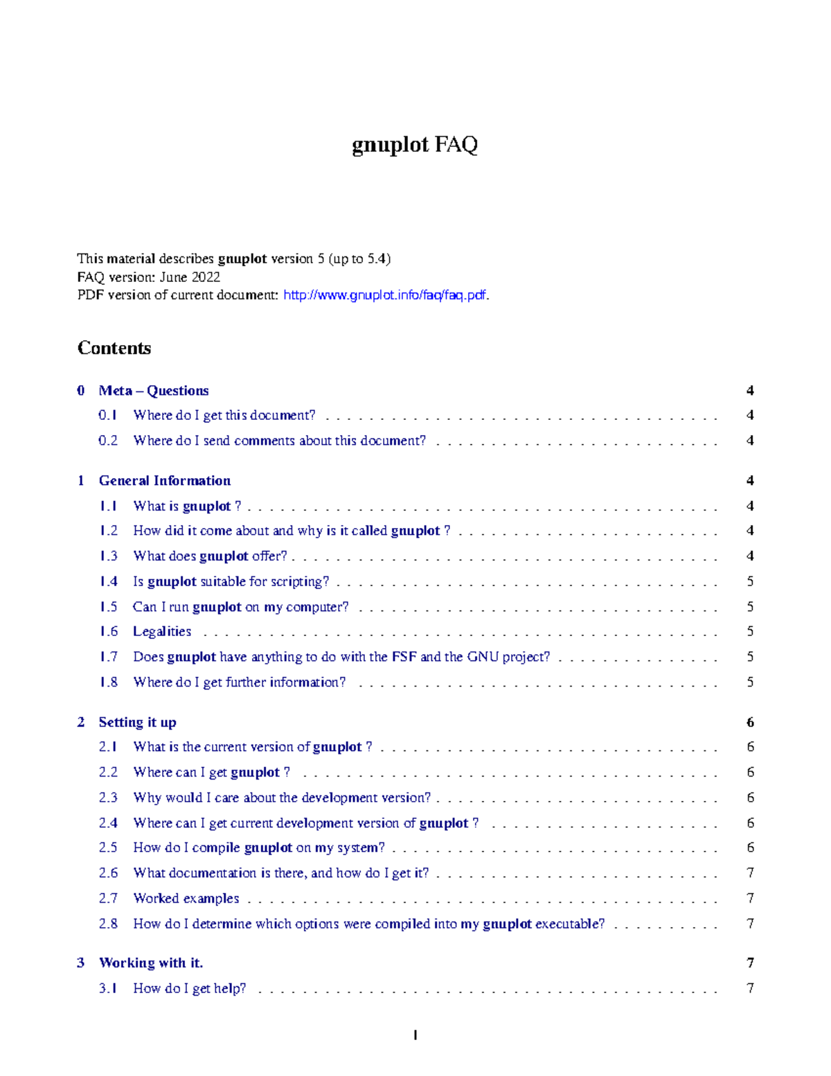 Gnuplot FAQ: Insights and Guidance for Version 5.4 - Studocu
