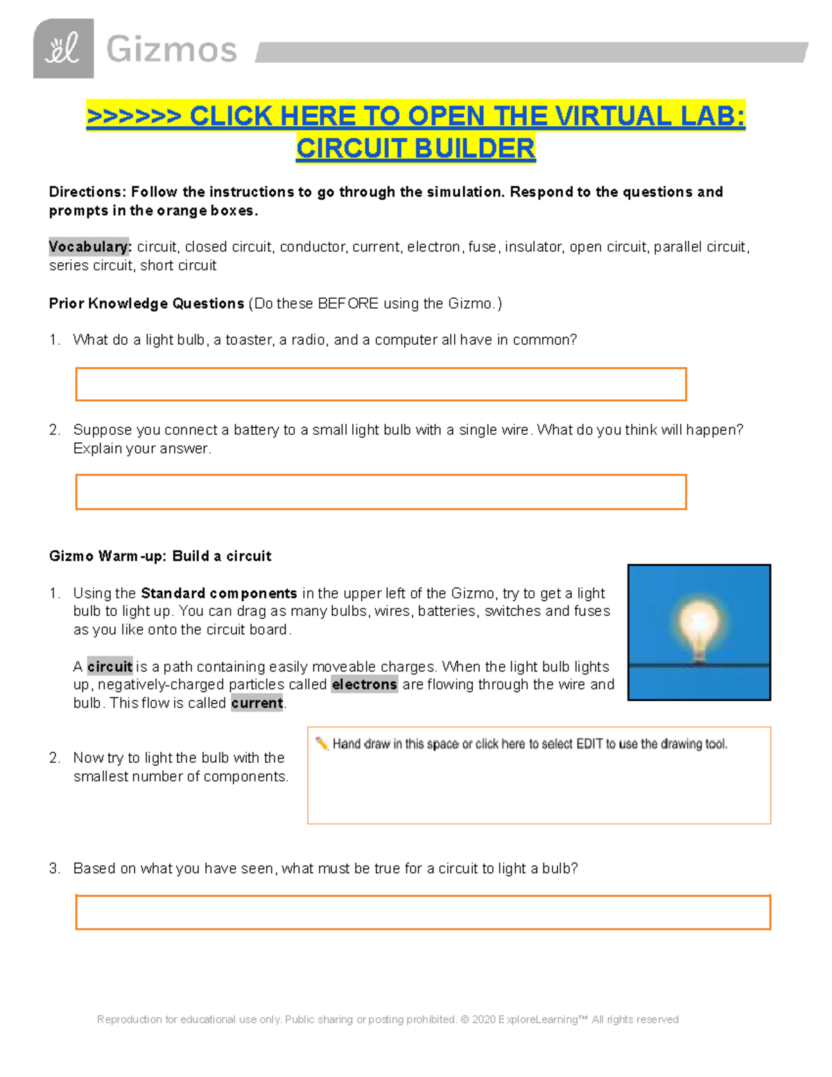 IPC B U7L6 Circuit Builder Virtual Lab Instructions and Activities - Studocu