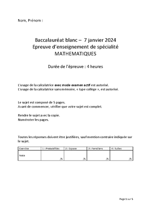 Methodologie EC1 EC2 EC3 - TD - Les épreuves du baccalauréat en SES L ...