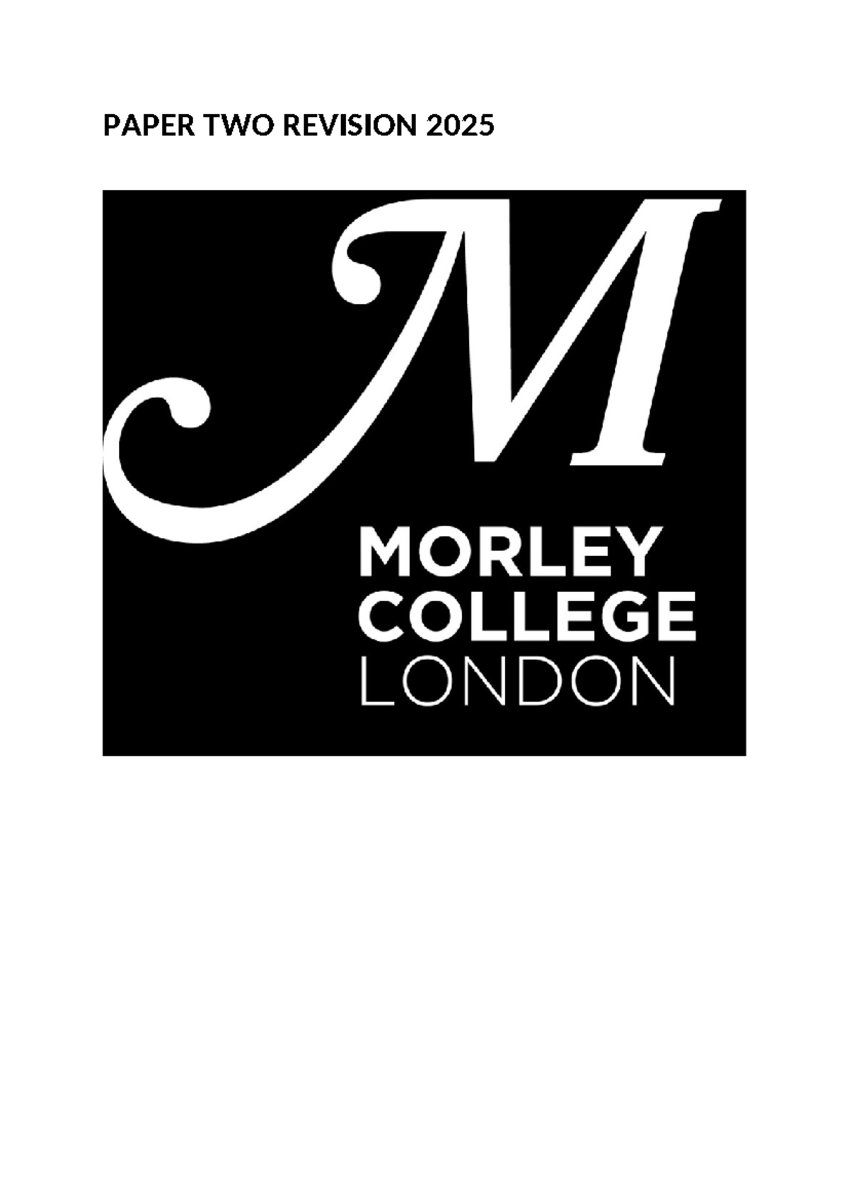 AQA GCSE English Language Paper 2 Revision Guide for 2025 Exam - Studocu