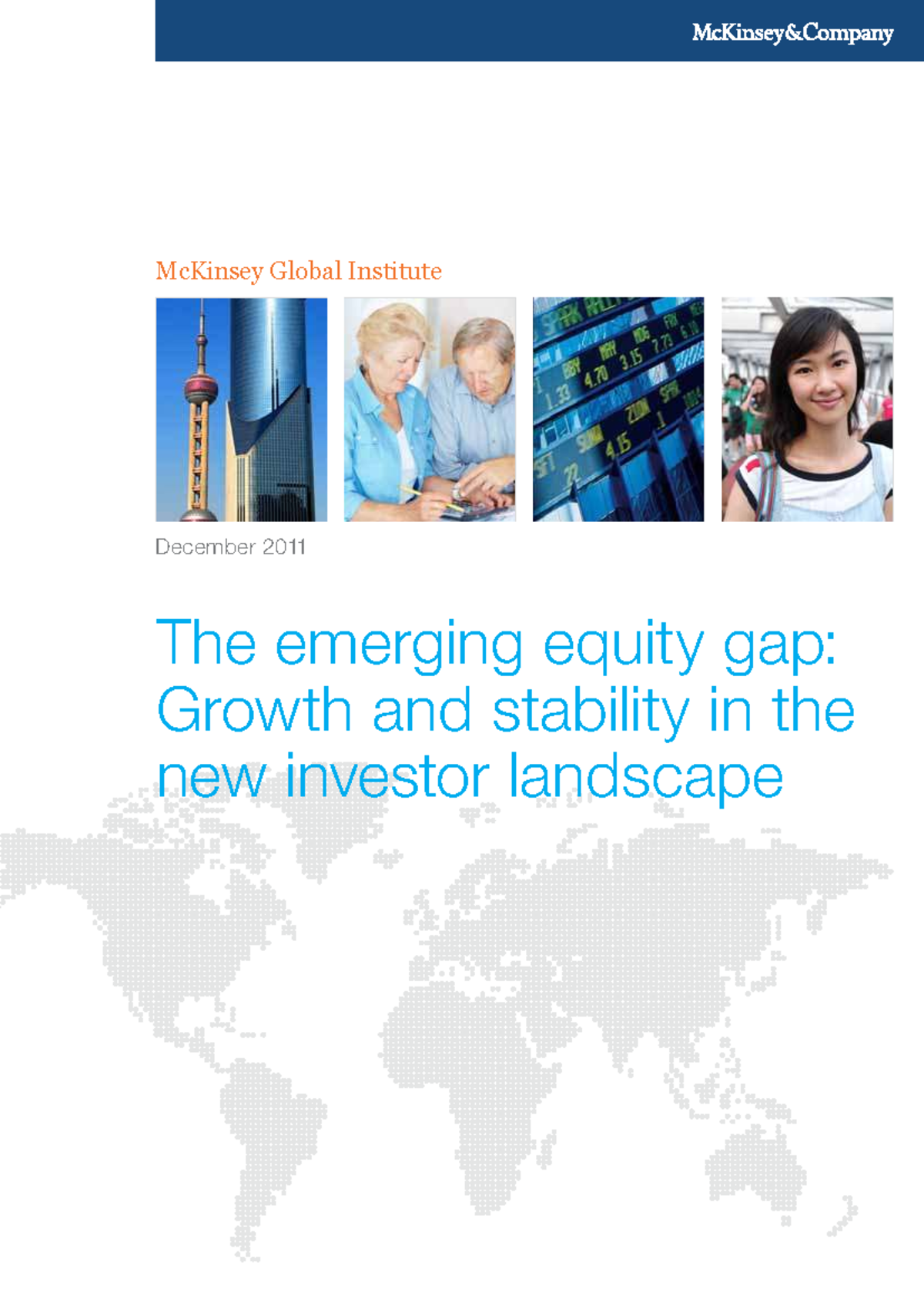 MGI 2011 Executive Summary: The Emerging Equity Gap Analysis - Studocu