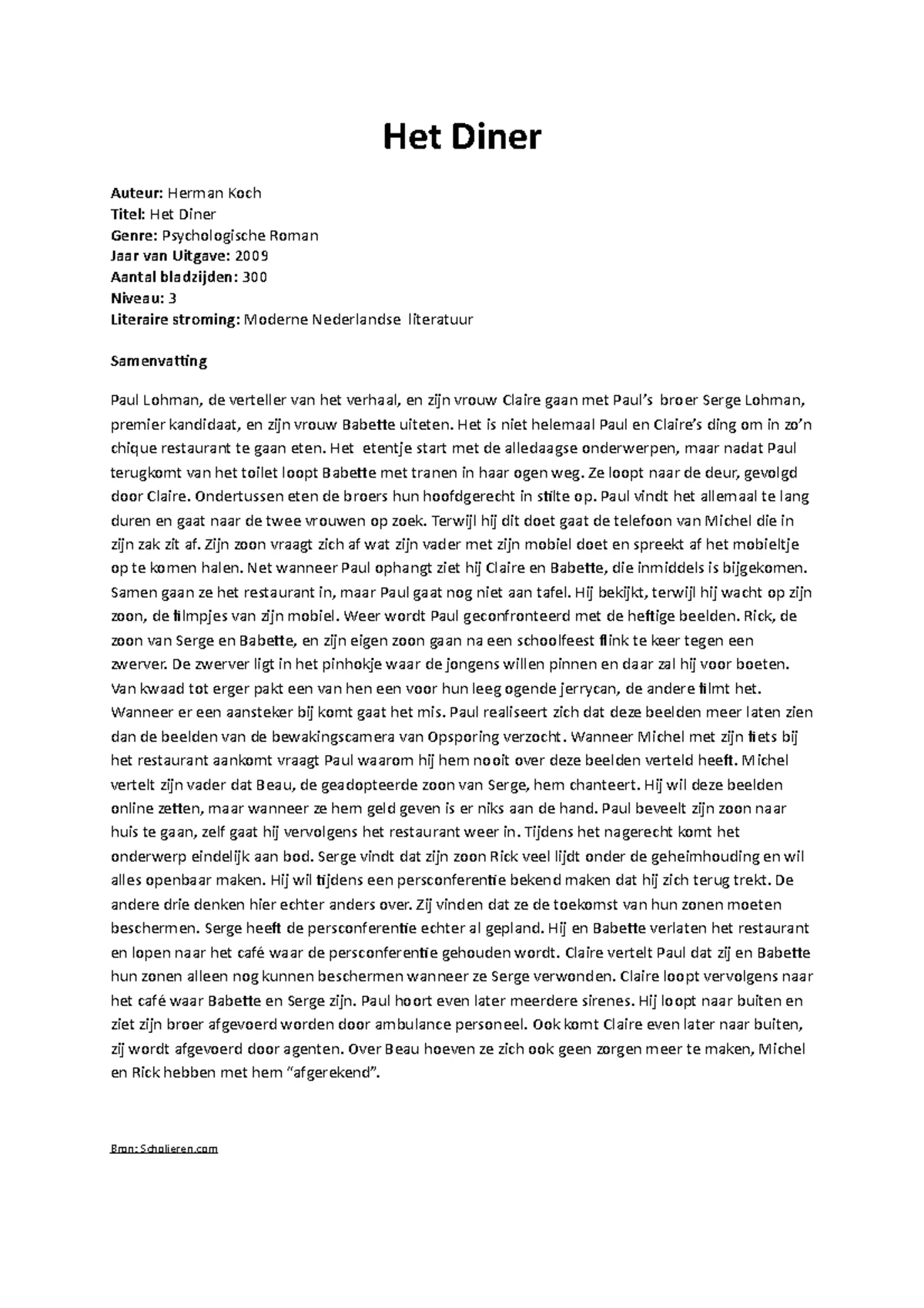 Lijst met functiewoorden - De functie van een tekstgedeelte bepalen Een ...