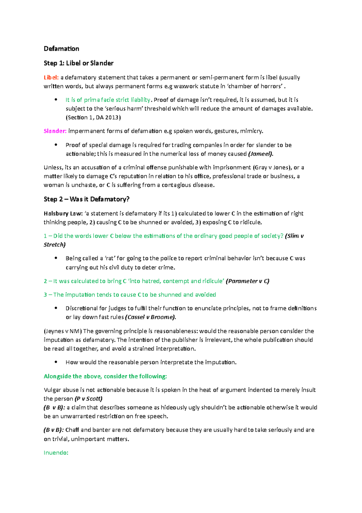 Defamation Law: Understanding Libel, Slander, and Legal Structures ...