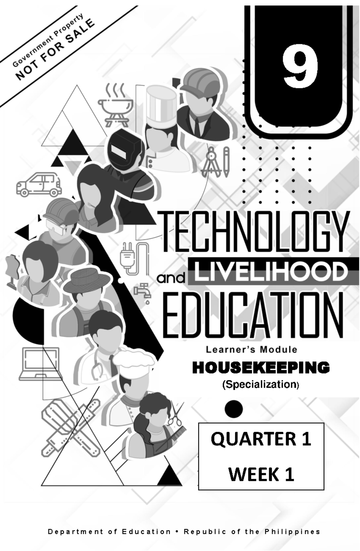 TLE 9: Housekeeping Module - Quarter 1, Week 1 Overview - Studocu