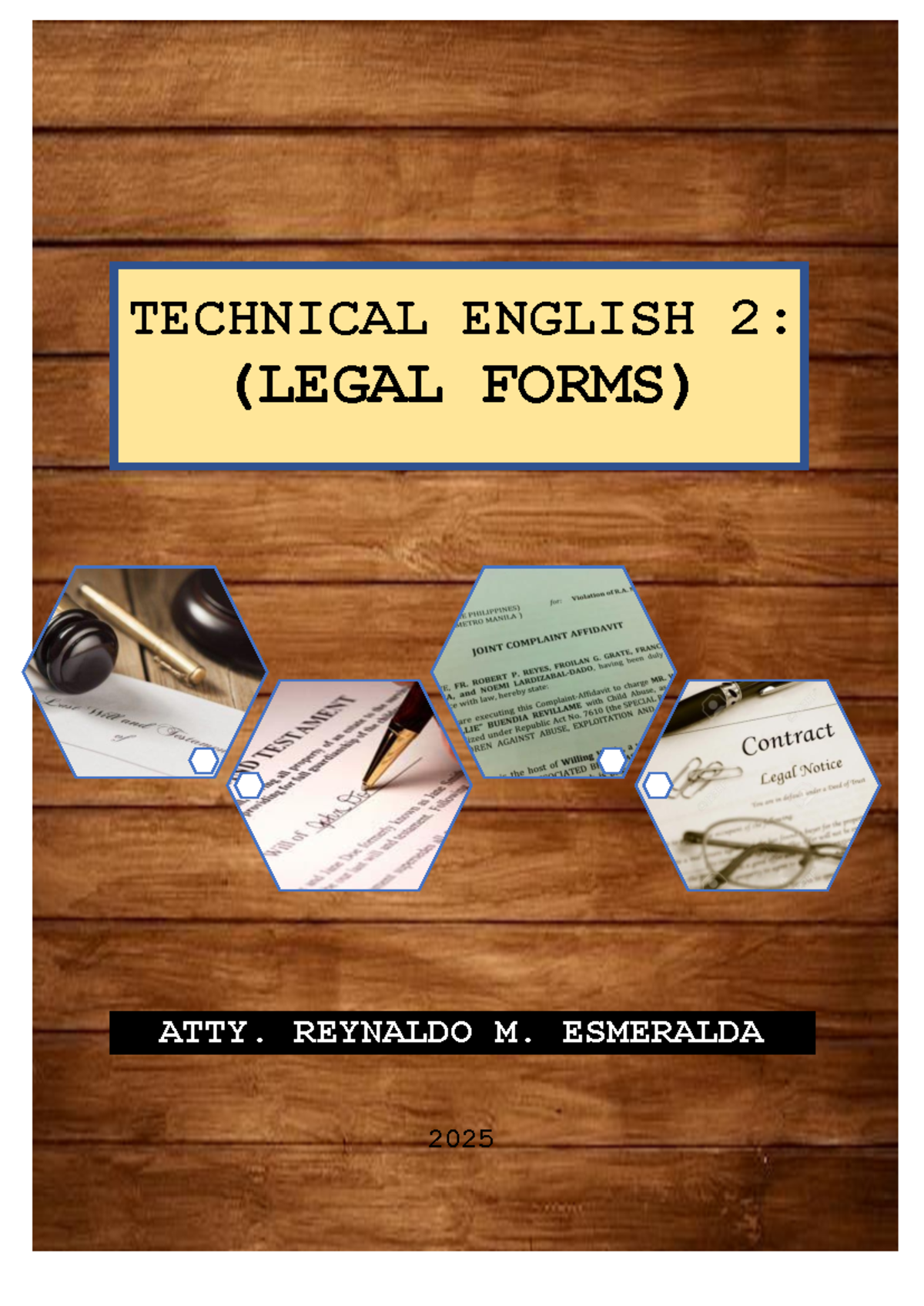 TECHNICAL ENGLISH 2: MODULE 4 ON LEGAL BOOKING & ARREST FORMS - Studocu