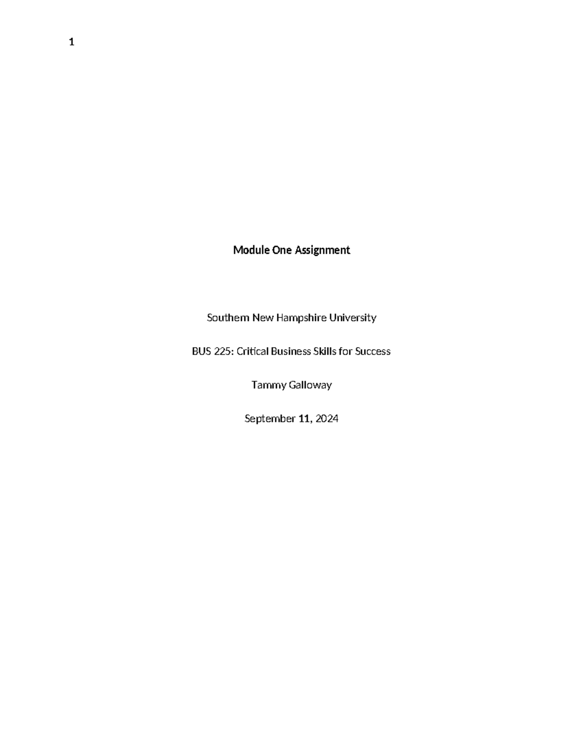 BUS 225: Module One Assignment - Critical Thinking in Disney's Strategy ...