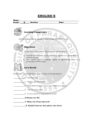 ESP 10 module 3 - For ESP 10 - Module 3 Ang paninindigan sa Katotohanan ...