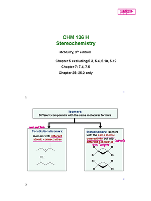 CHM136 Recrystallization Lab Report - Chen 1 Julie Chen 1009597303 ...