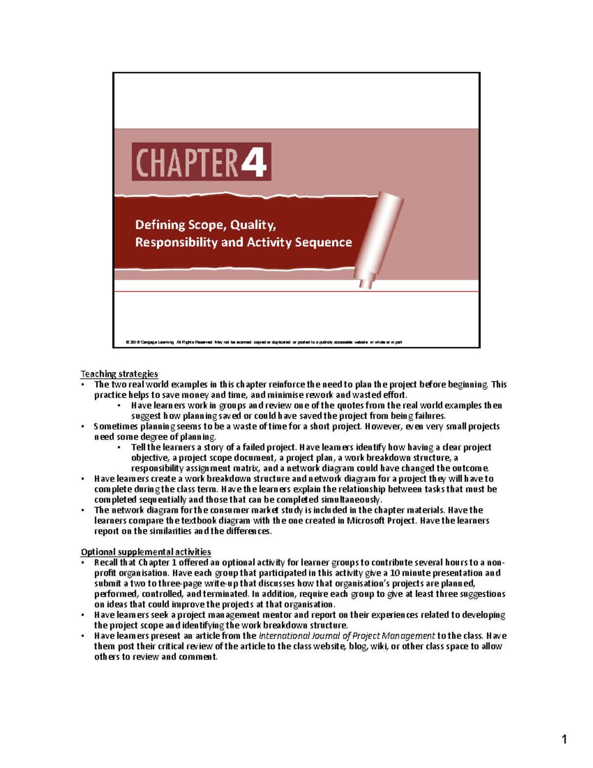 Creating a Comprehensive WBS for Project Management (PM 101) - Studocu