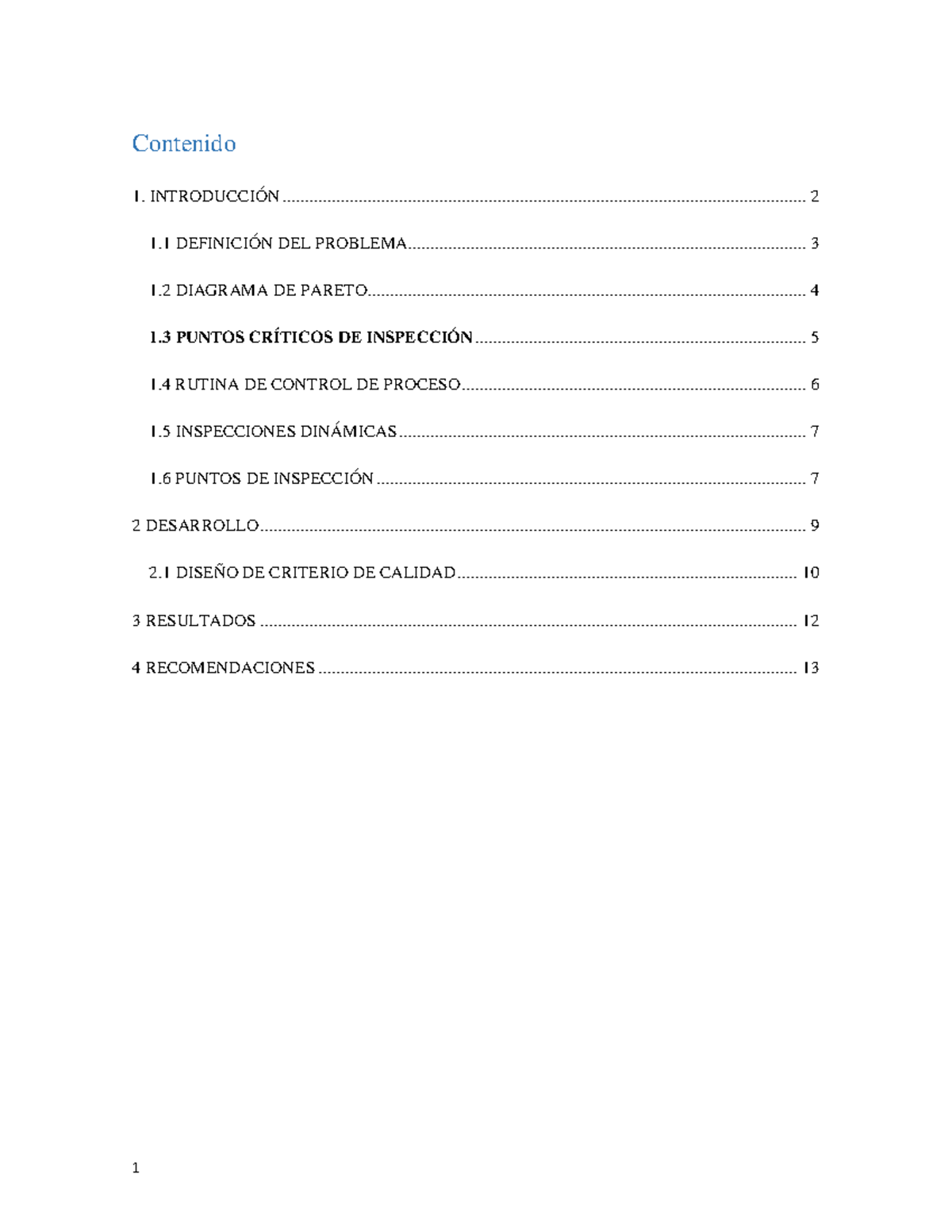 Implementación de la Filosofía Cero Defectos en Calidad - Ejemplo ...