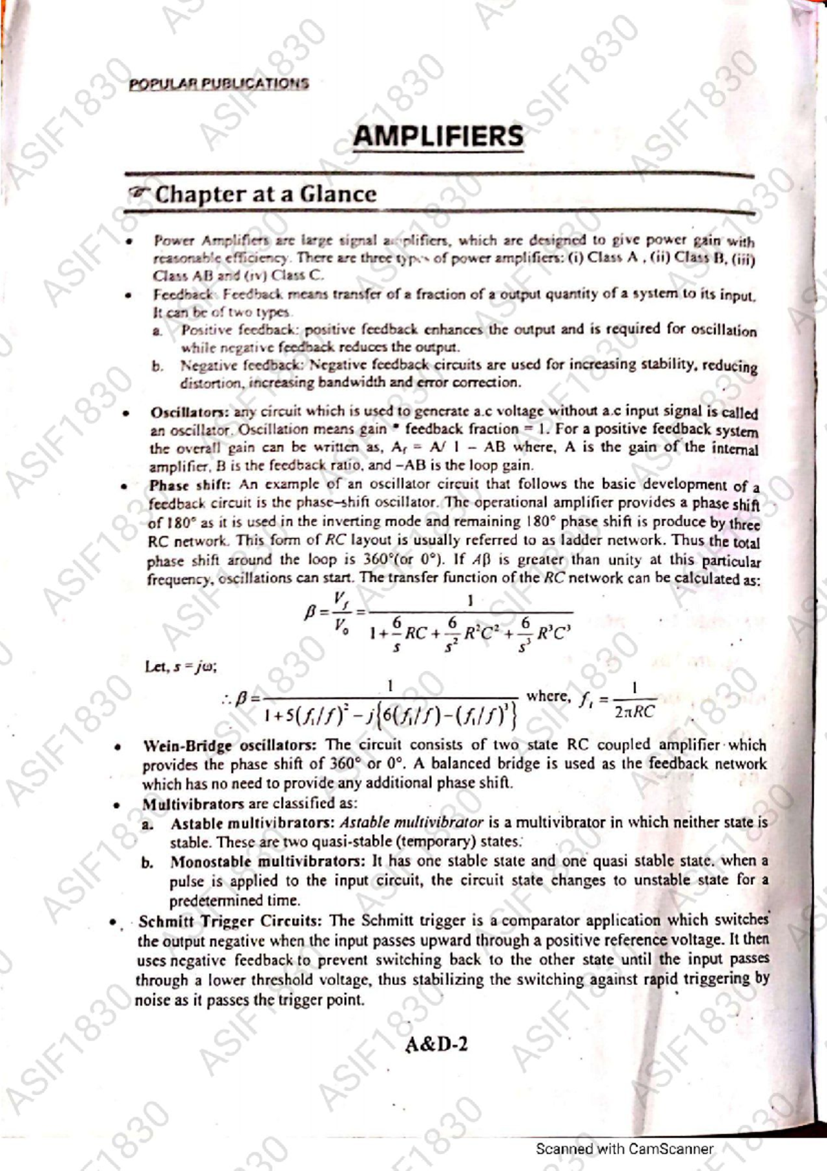 Analog & Digital Electronics 3rd Semester Review and Key Concepts - Studocu