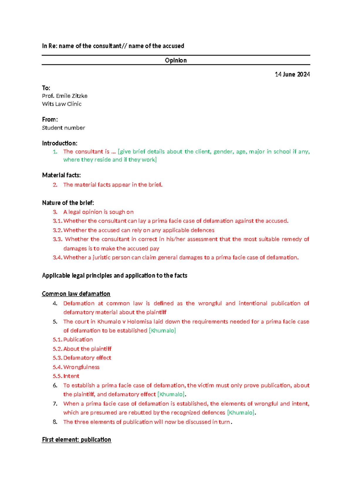 Law of Persons: Legal Rights, Duties, and Capacity Explained - Studocu