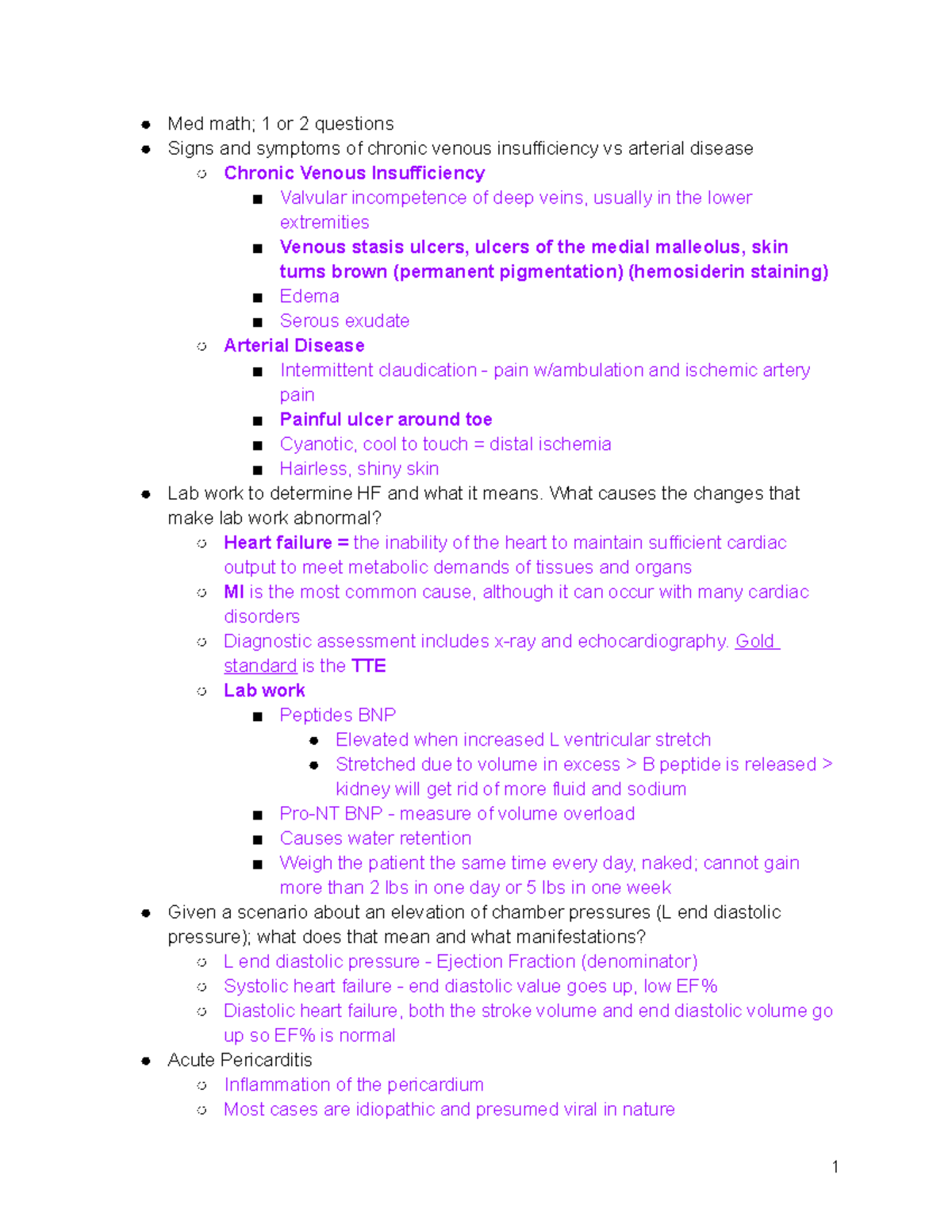 Patho 202 Exam 2 Study Guide: Key Concepts and Clinical Insights - Studocu