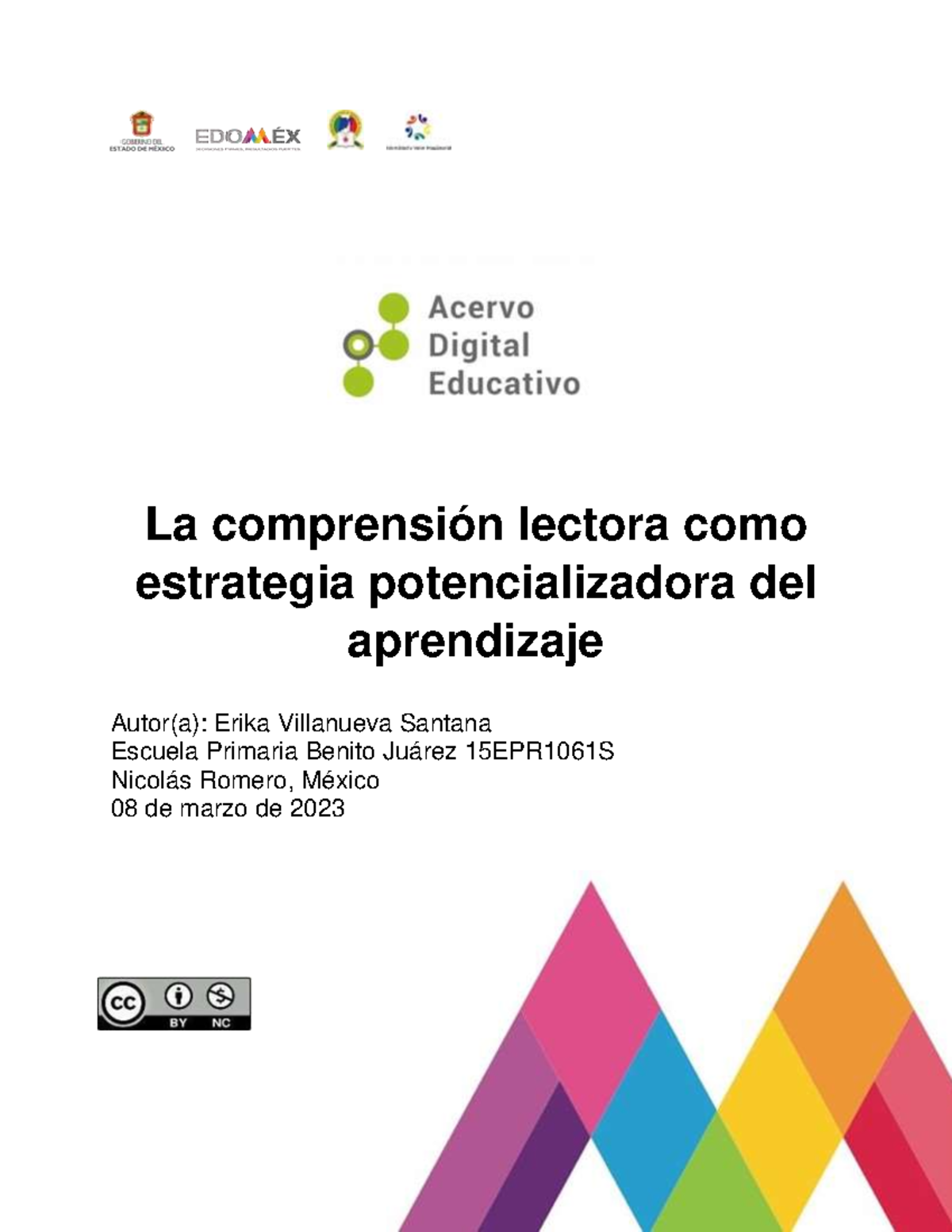 15EPR1061S Estrategias para Mejorar la Comprensión Lectora en Primaria ...