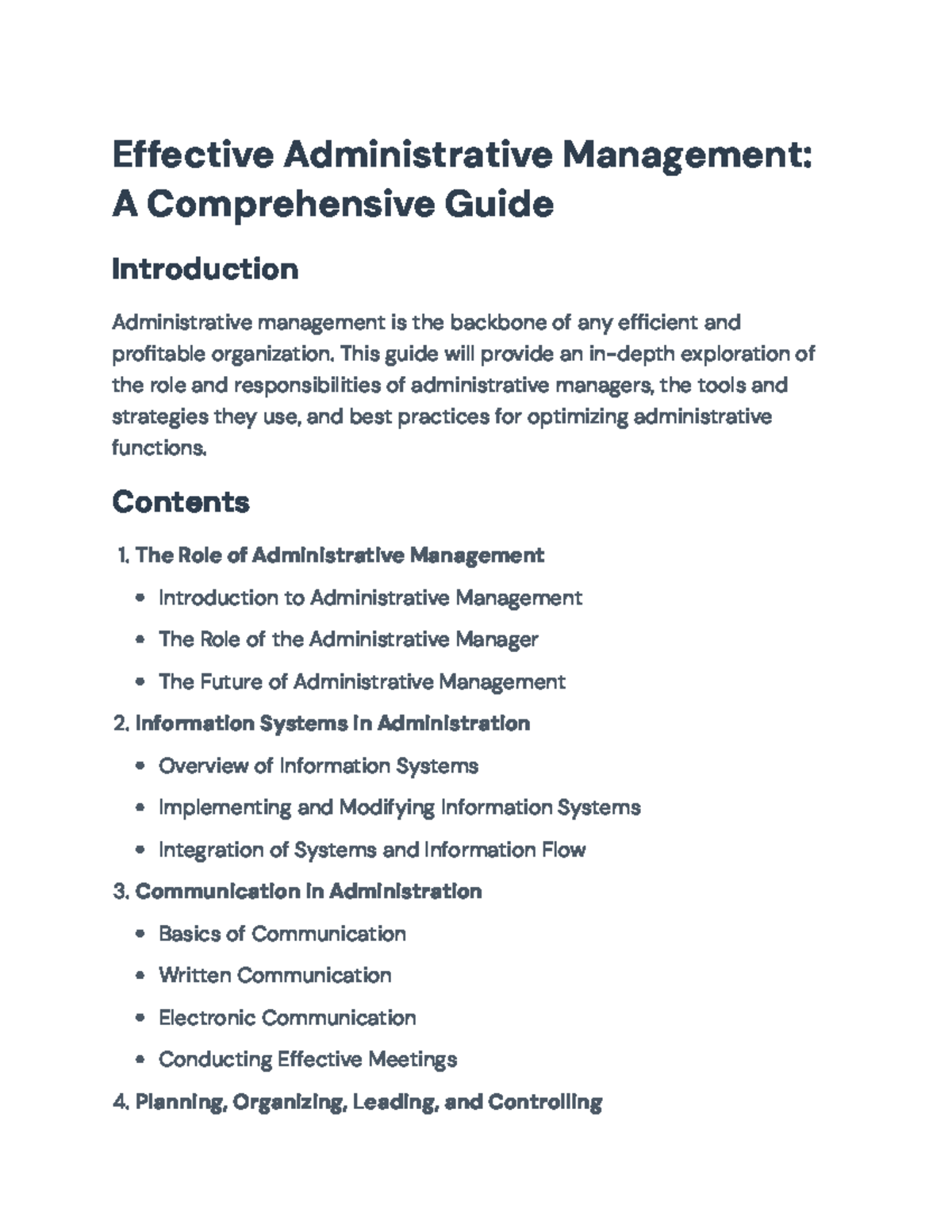 Administrative Management (ADM101): Guide to Best Practices - Studocu